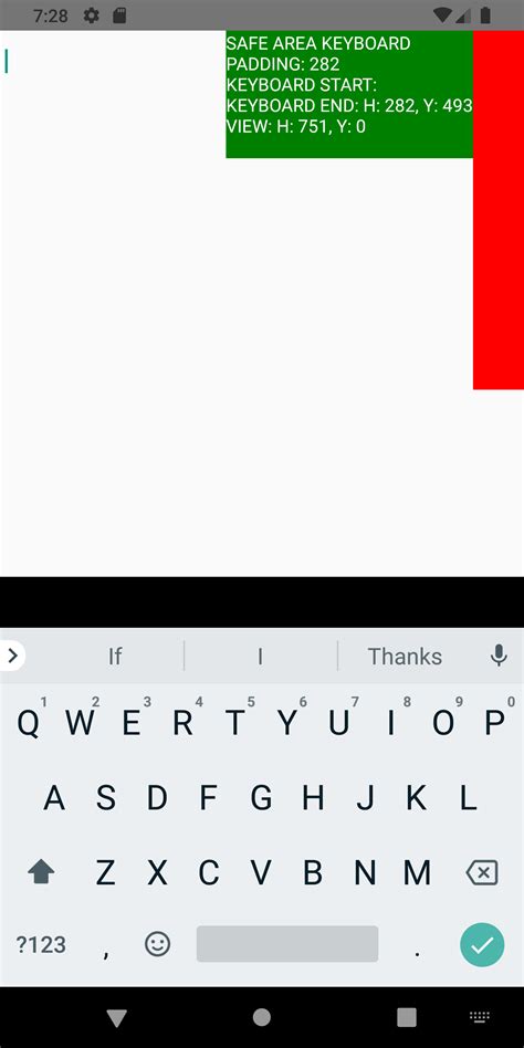 Keyboardaddlistenerkeyboarddidshow Callback Is Invoked With Inaccurate Measures In