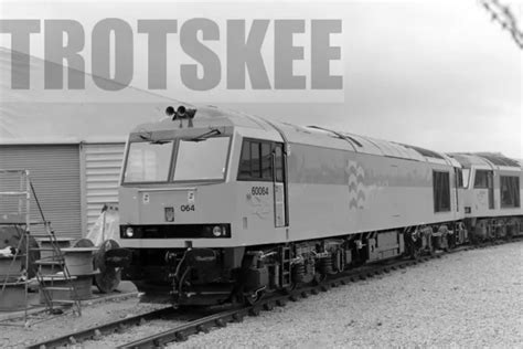 Larger Negative Br British Railways Diesel Loco Class 60 60064 1992