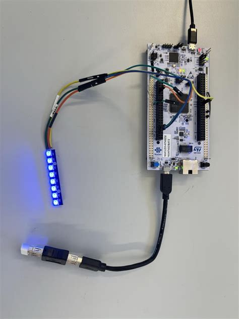 A Bluetooth Low Energy Based Stm32 Rgb Led Strip Color Control From A Web Browser Rstm32