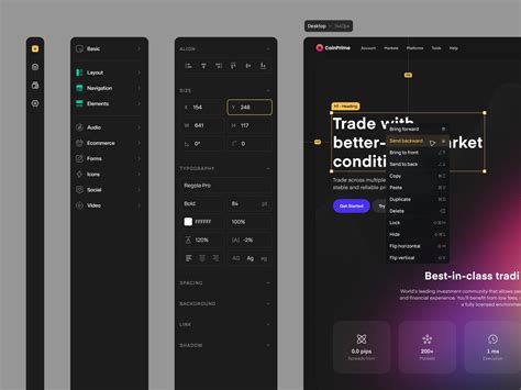 No Code Constructor Concept Ui Elements Coding Apps Coding Ui Elements