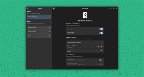 meet modern new bluetooth app for linux desktop and mobile fostips