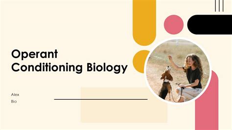 Operant Conditioning Biology Ppt Mockup Acp Ppt Powerpoint