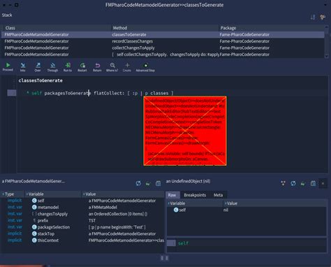 debugger can create a morphic error when saving new code · issue 465