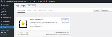Wordpress Plugin Installation Guide Bread And Butter