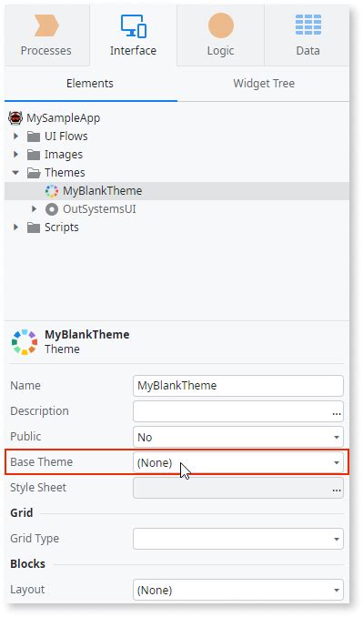 Themes Outsystems 11 Documentation