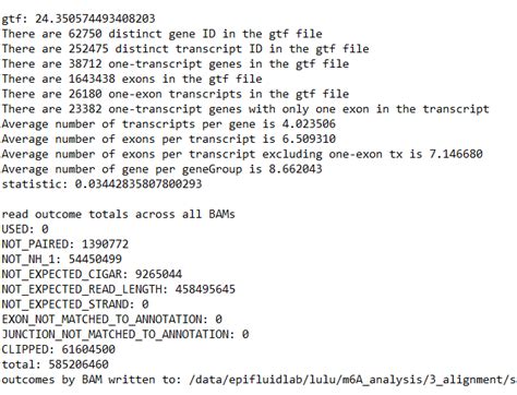 Most Output Files With Only A Header Except FromGTF Files Issue 271 Xinglab Rmats Turbo