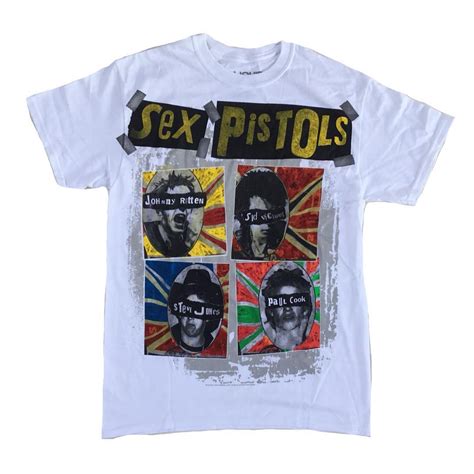 Blackwhite Jt Sex Pistols ไซส์ M อก 20 นิ้ว ยาว 29 นิ้ว