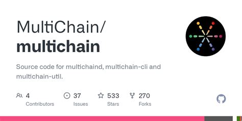 GitHub MultiChain Multichain Source Code For Multichaind Multichain Cli And Multichain Util
