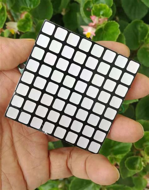 【雕爷学编程】arduino动手做（163） 大尺寸8x8led方格屏模块 Makelog造物记