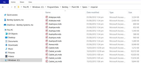 OpenPLANT AutoPLANT How To Locate Piping Spec In AutoPLANT Modeler CONNECT Edition Communities
