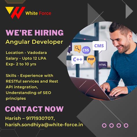 White Force Group On Linkedin Angular Html Javascript Css Programming Java Reactjs Python