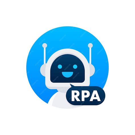 Premium Vector Rpa Robotic Process Automation Artificial Intelligence Machine Learning Vector