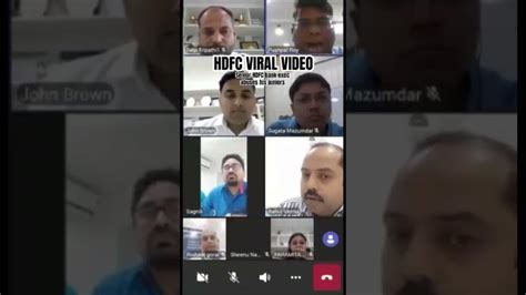 Hdfc Viral Video Hdfc Bank Manager Suspended Hdfcbank Workculture… Victor C 17 Comments