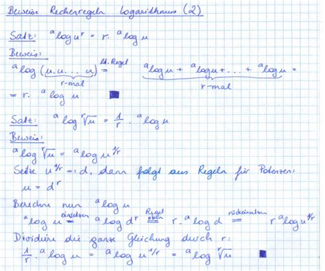 Hörsaal Potenzen Wurzeln Logarithmen Lernpfad