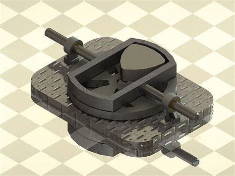 Converter Of Rotational To Linear Motion 3d Model Cgtrader