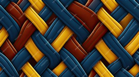 Premium Photo Patterns Formed By Interwoven Threads