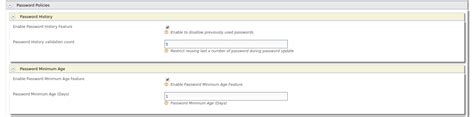 Wso2 Identity Server 570 Password Policy Request For Minimum