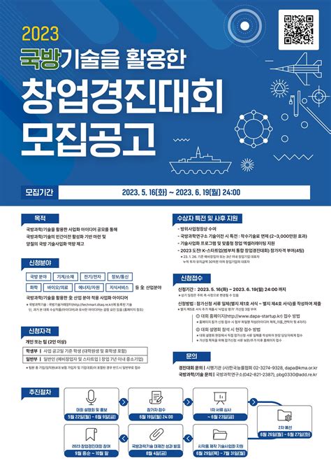 2023 국방기술을 활용한 창업경진대회