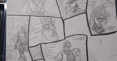 page 2 of dio vs jotaro manga album on imgur