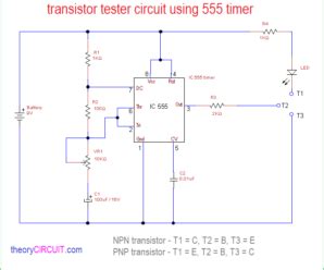 Component Tester Circuit Archives TheoryCIRCUIT Do It Yourself Electronics Projects