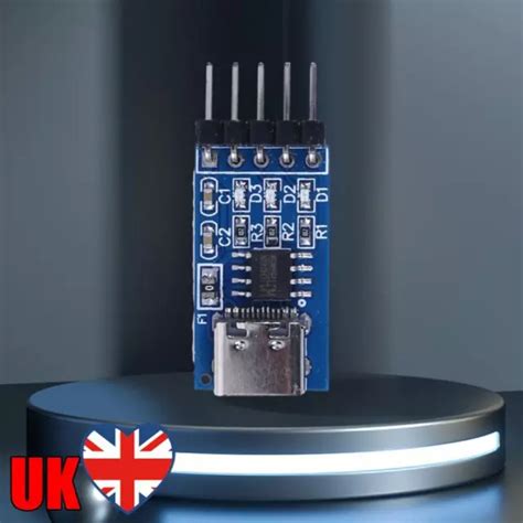 Porta Seriale Tipo C A Ttl Ch340n Modulo Comunicazione Seriale Modulo 5 V Riutilizzabile Eur 4