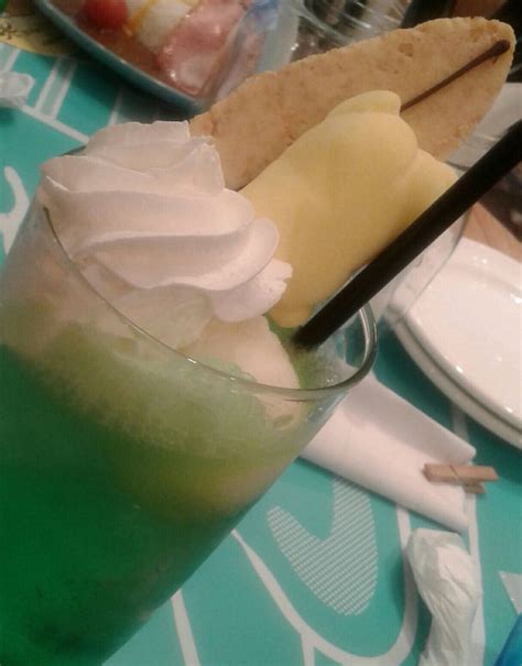 Honeydew Ice Cream Float Recipe