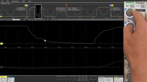 How To Use Oscilloscope Cursors And Callouts For Easy Waveform Annotation Tektronix