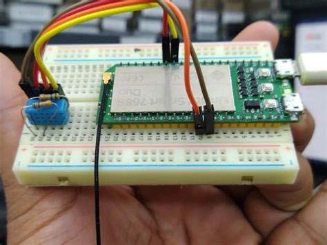 Dht12 Sensor With Linkit Smart 7688 Duo Using Python