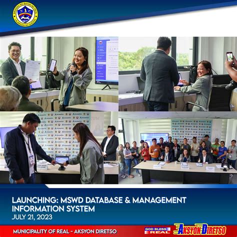 Launching Mswd Database And Management Information System
