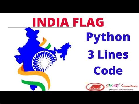 India Flag Using Sketchpy Module Python Just 3 Lines Code Acme