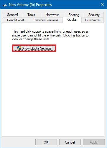 How To Use Windows 10 Disk Quota To Limit User Storage Windows Central