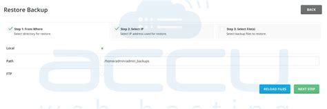 How To Migrate The Cpanel Account To The Directadmin Panel Accuwebhosting