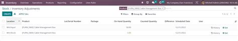 Reporting In Odoo 16 Inventory Odoo V16 Enterprise Edition Book