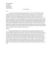 Enzyme Activity Lab Report Pdf Almaha Maqbool Dr William Gen Biology LAB Report 5 Enzyme