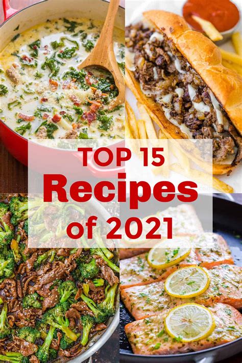 Top 20 Most Popular Recipes From 2018 Popular Recipes Our 20 Most