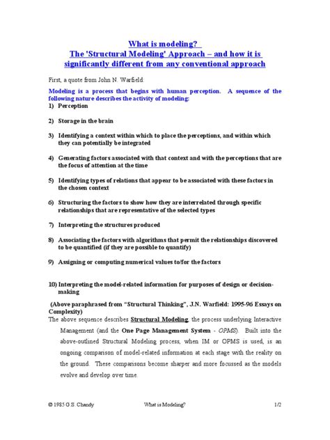 Pdf What Is Modeling Dokumen Tips