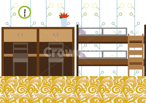 기숙사 일러스트레이터 침실 방 일러스트 사진이미지일러스트캘리그라피 Nrrr98rr작가