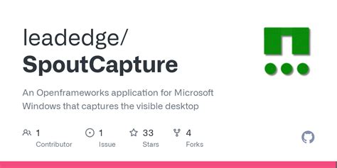 Spoutcapture Src Main Cpp At Master · Leadedge Spoutcapture · Github