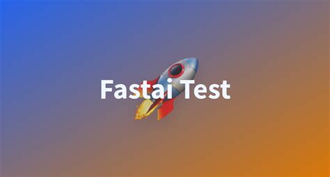 Czuhajster Fastai Test At Main