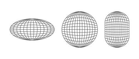Wireframe Shapes Sphere Ellipse Globe Grid Frame Elements Set Geometric Round Net Outline