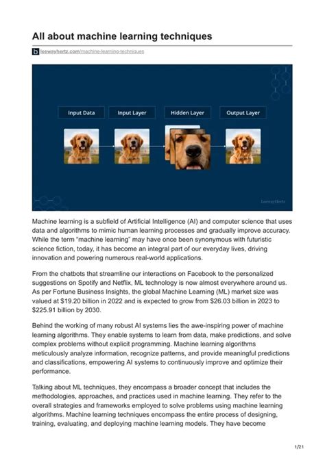 Ppt Machine Learning Techniques Powerpoint Presentation Free
