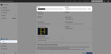 Setup User Authentication With Login With Facebook And Meta Authress Knowledge Base