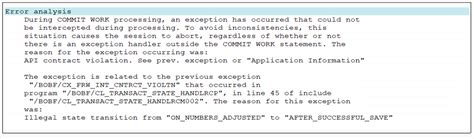 Uncaughtexception Sap Community