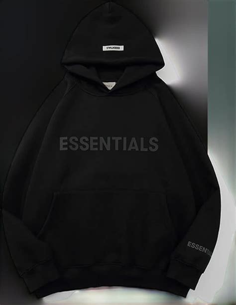 Essential Hoodie Women Essentials Fear Of God Hoodie Pink And Grey Essentials Hoodie 1977 Black