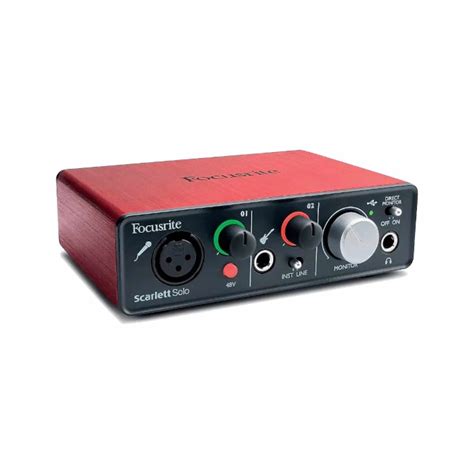 Sewa Kamera Jogja Istimewa Jogjakamera Focusrite Scarlett Solo Soundcard