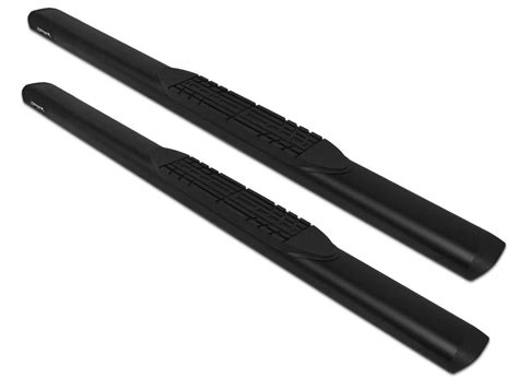 Raptor 5 Black Slide Track Oval Running Boards Realtruck