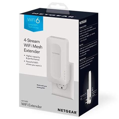 D H Industry Dual Band WiFi Mesh Extender In White Nebraska Furniture Mart In