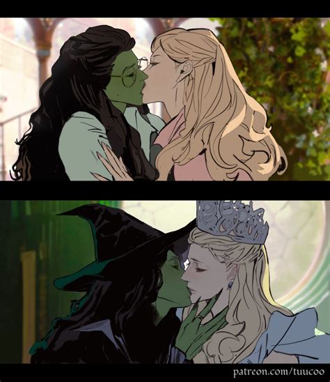 Glinda And Elphaba Thropp Wicked Drawn By Cbb Tuucoo Danbooru