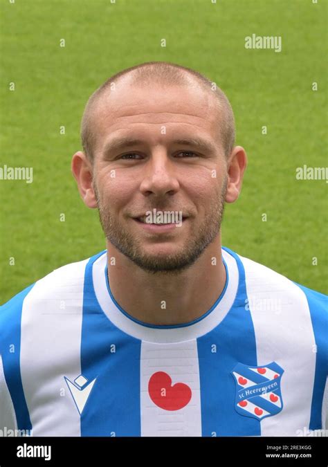 Herenveen Sven Van Beek During The Photo Press Day Of Sc Heerenveen At The Abe Lenstra Stadium