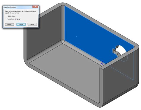 Copypaste Sketch Based Features In Solidworks Computer Aided Technology